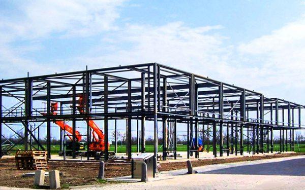 Dutch Metal Single Storey Warehouse Building